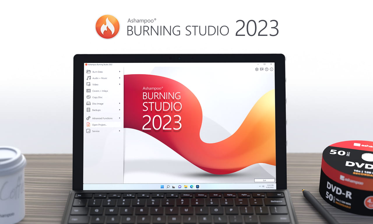 Ashampoo Burning Studio 2023: Brennsoftware vorgestellt