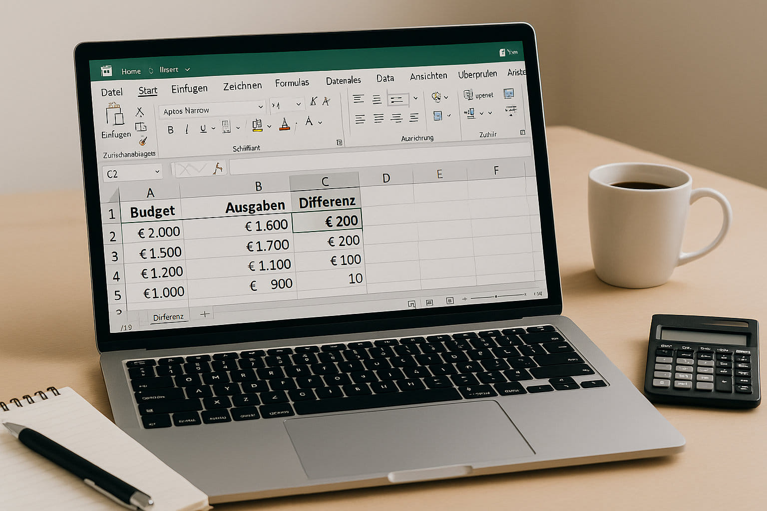 Differenz mit Excel berechnen: So geht’s einfach