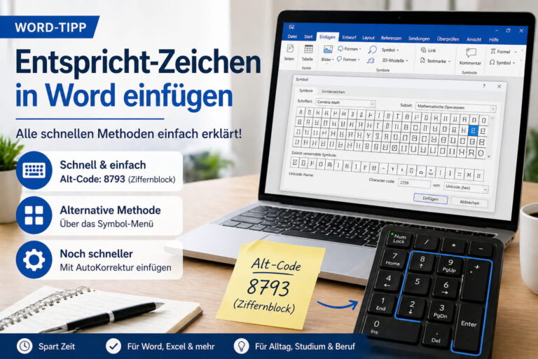 Durchmesser-Zeichen eingeben – so geht’s ganz einfach